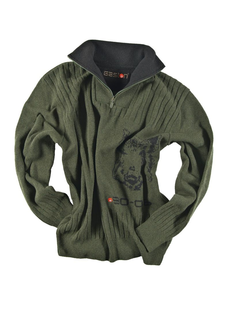 Gaston J. Glock Hunting Sweater with Half-zip Mock Neck - Standard ...