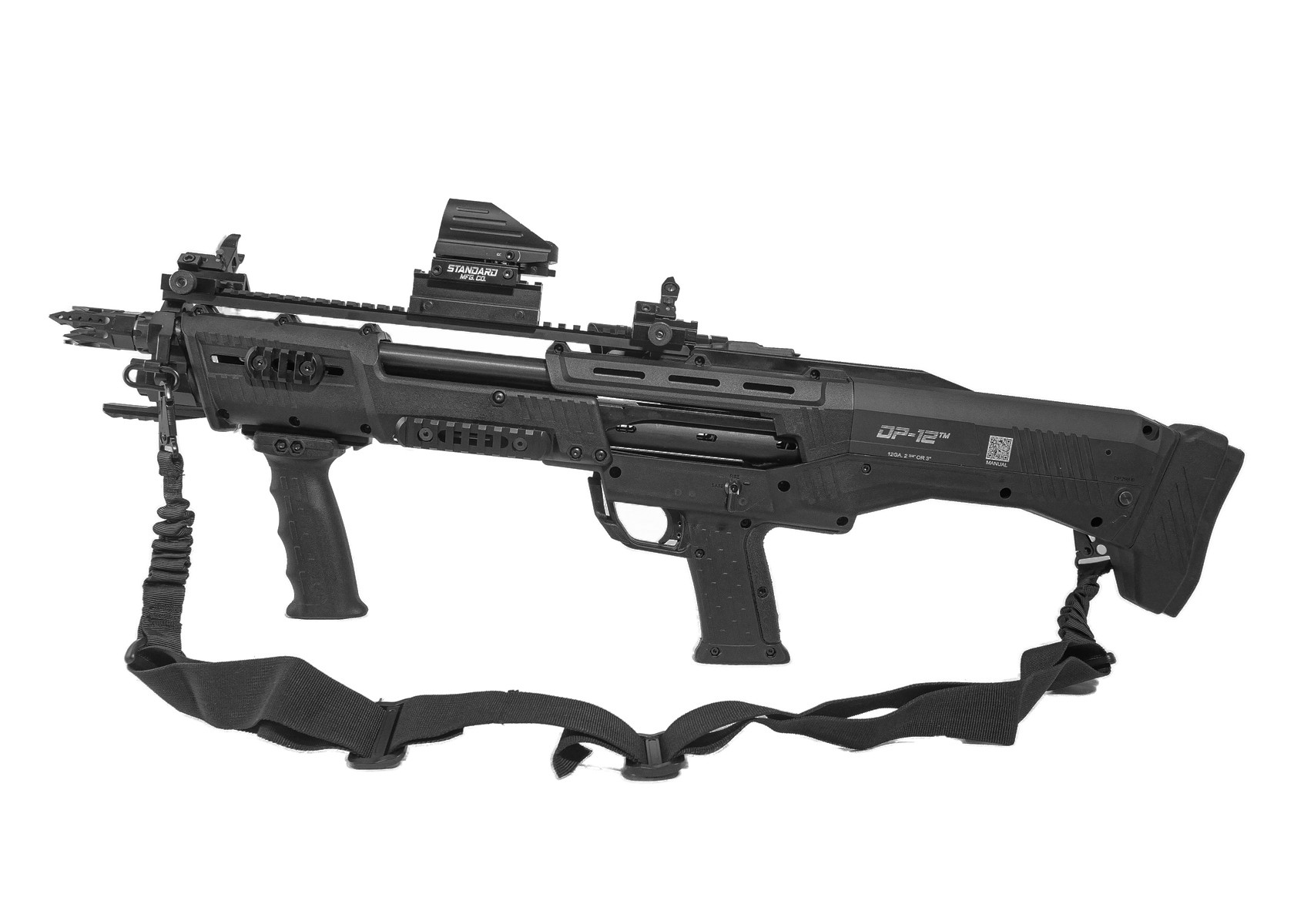 DP-12 Double Barrel Pump Shotgun with "The Works #2"