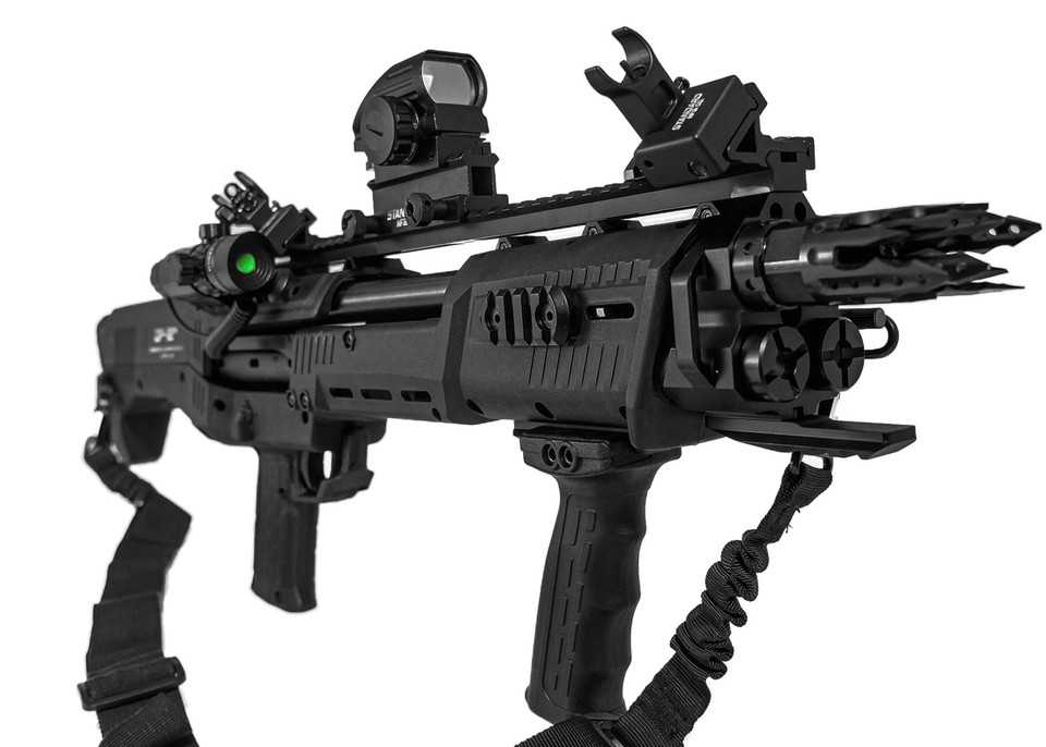 DP-12 Double Barrel Pump Shotgun with "The Works #2"