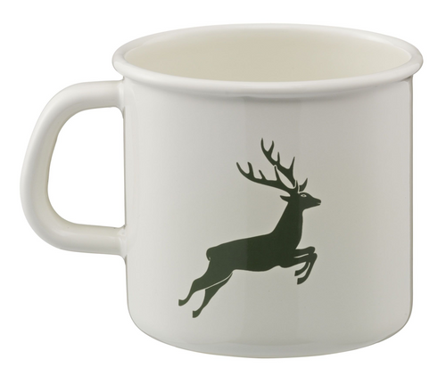 Gaston J. Glock Large Enamel Mug - Standard Manufacturing LLC.