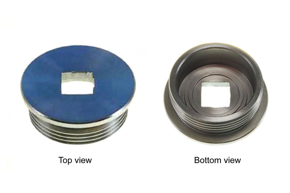 Bendix TF400 Air Compressor - Air Cooled, Seat Head