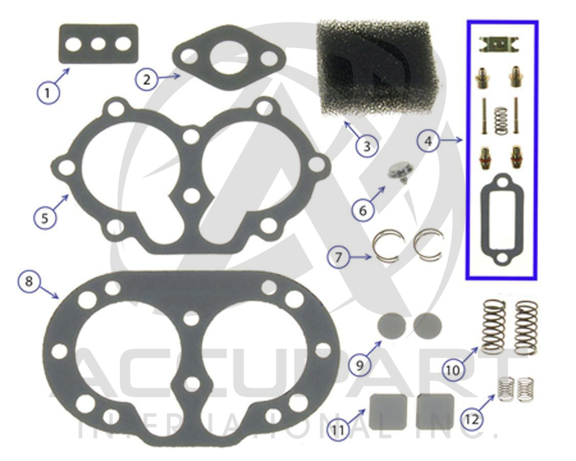 Bendix TF500/600/700/1000/ Air Compressor - Head Kit