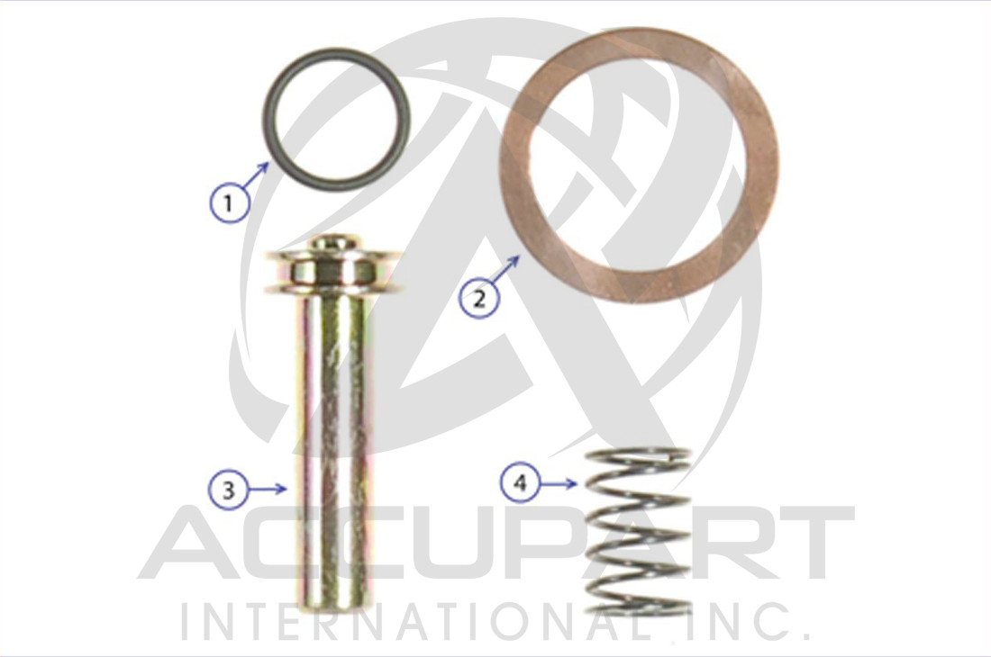 Midland/Haldex EL850 Air Compressor - Unloader Kit