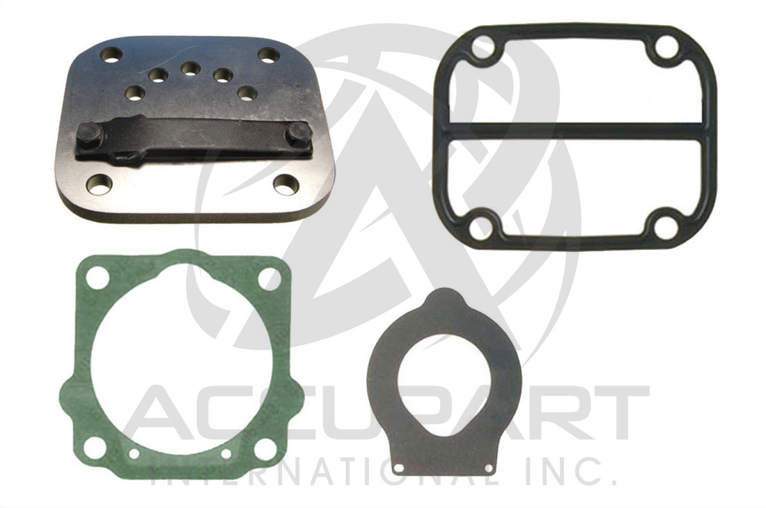 Knorr 75mm Single Air Compressor - Valve Plate Assembly