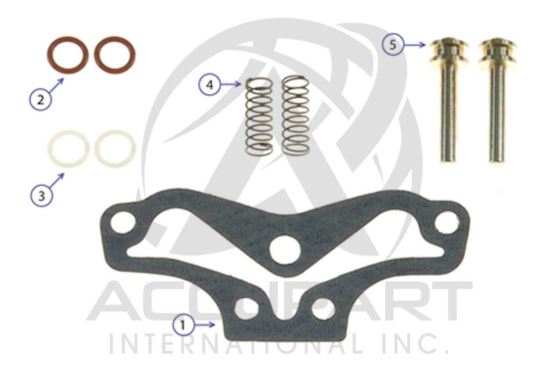 Bendix TF550/750 Air Compressor - Unloader Kit