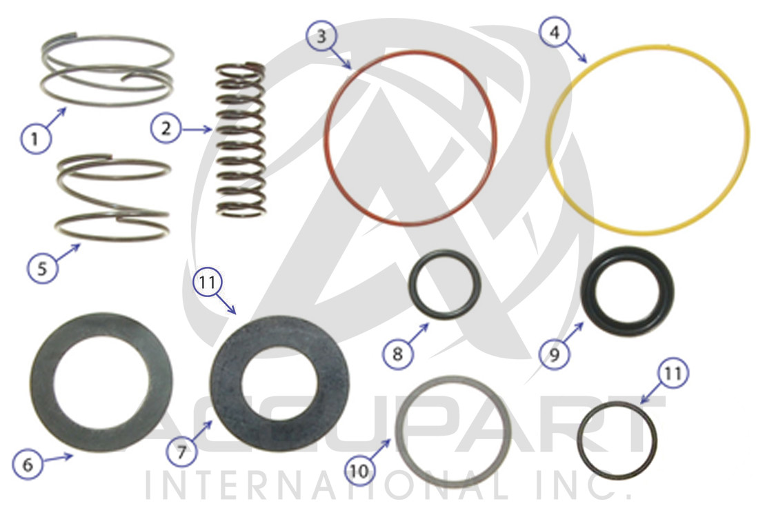 Cummins/Holset Single Air Compressor - Unloader Kit