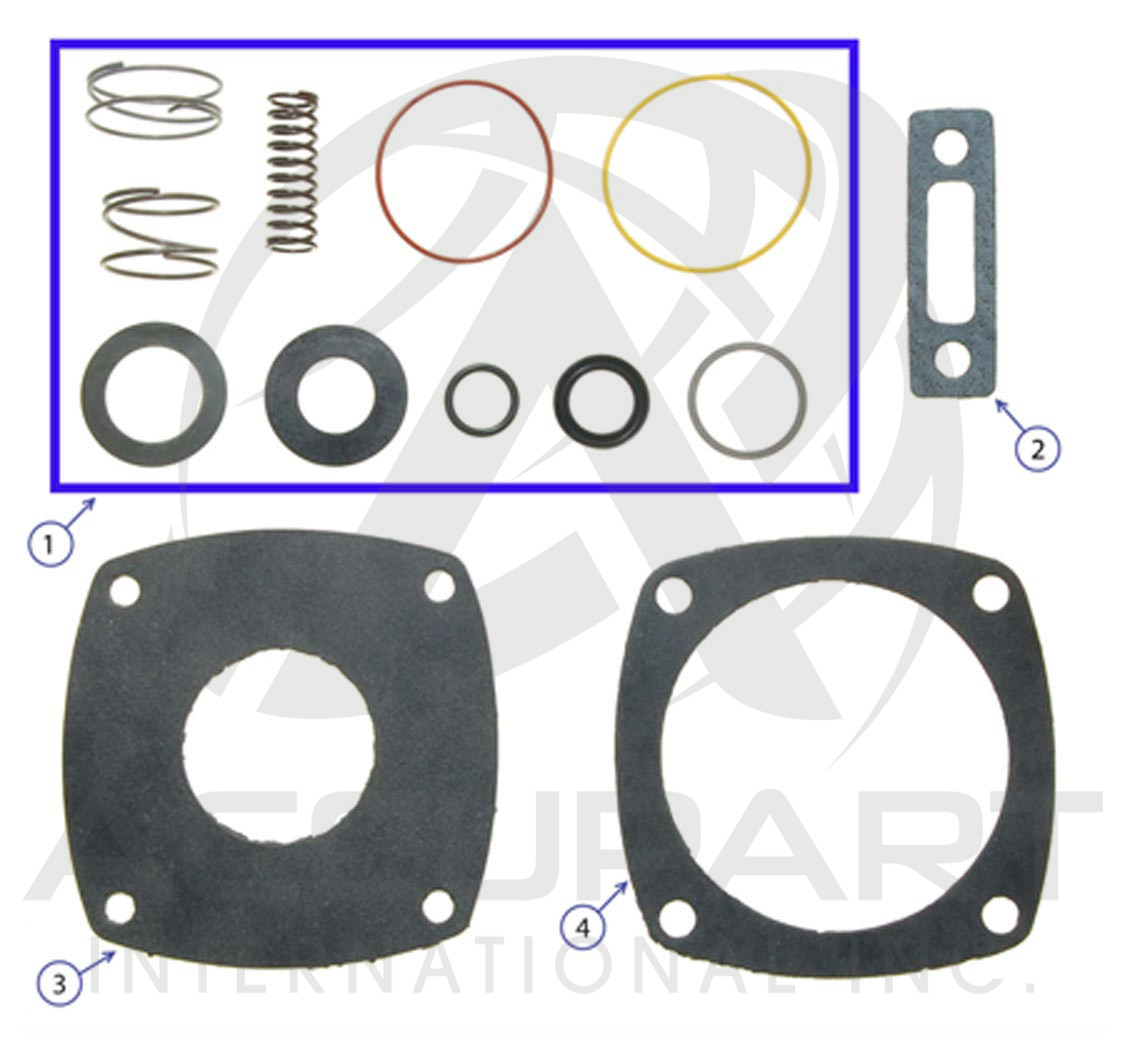 Cummins/Holset Single Air Compressor - Minor Unloader Kit