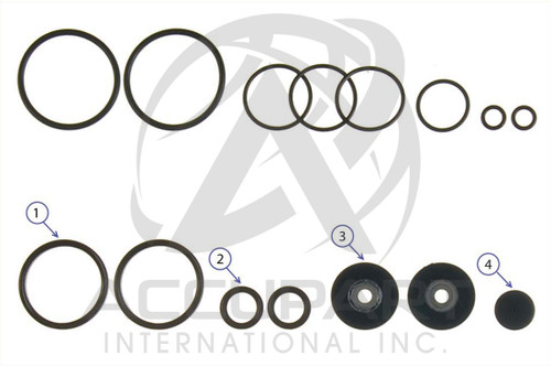 Midland Air Valves - KN20615 Dash Valve Kit