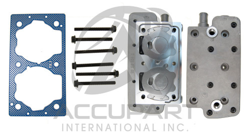 Wabco 85mm Twin Air Compressor - Cylinder Head, Mack