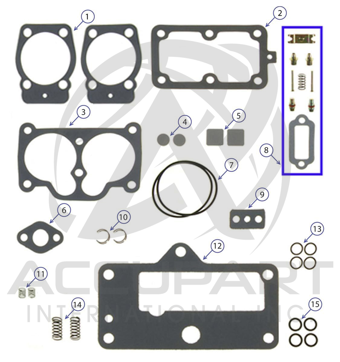 Bendix TF501 Air Compressor - Ford Tilt Mount Kit