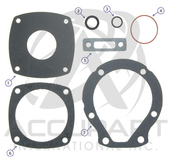 Cummins/Holset Single Air Compressor - Gasket Kit, SS296