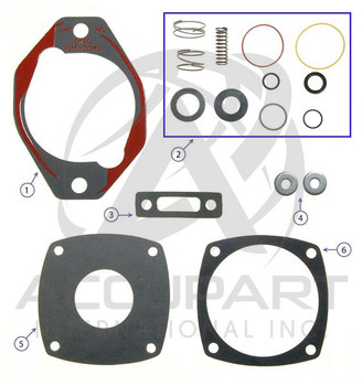 Cummins/Holset Single Air Compressor - Head Kit