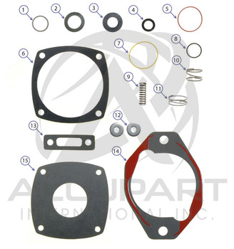 Cummins/Holset Single Air Compressor - E & SS Type Head Kit