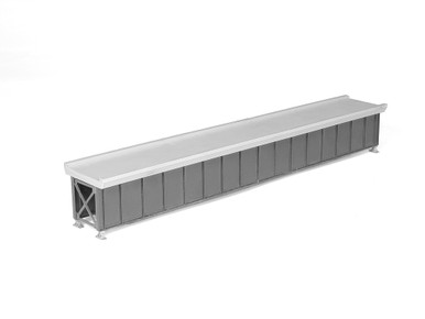 HO Deck Girder Bridge, 85' Ballasted Deck