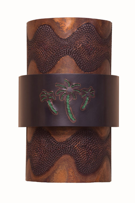 Palm Tree Sconce Light - Indoor or Outdoor Sconce