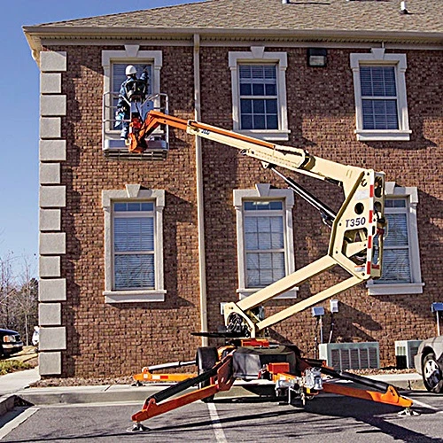 JLG T350 Tow-Pro® Boom Lift - 35' towable, electric - Holmes Rental Station
