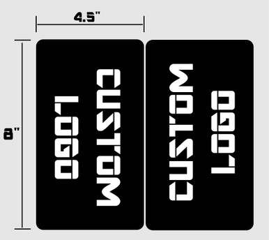 Fork Tube Stickers - Pair