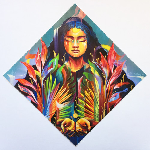 Liwanag Hand Embellished by Franceska Gamez Limited Edition Print