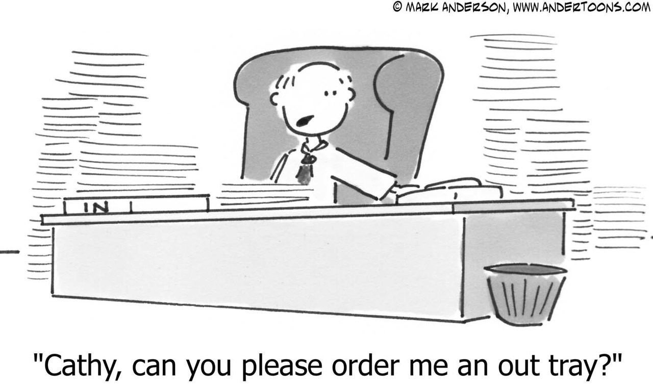 Office Cartoon # 411 - ANDERTOONS