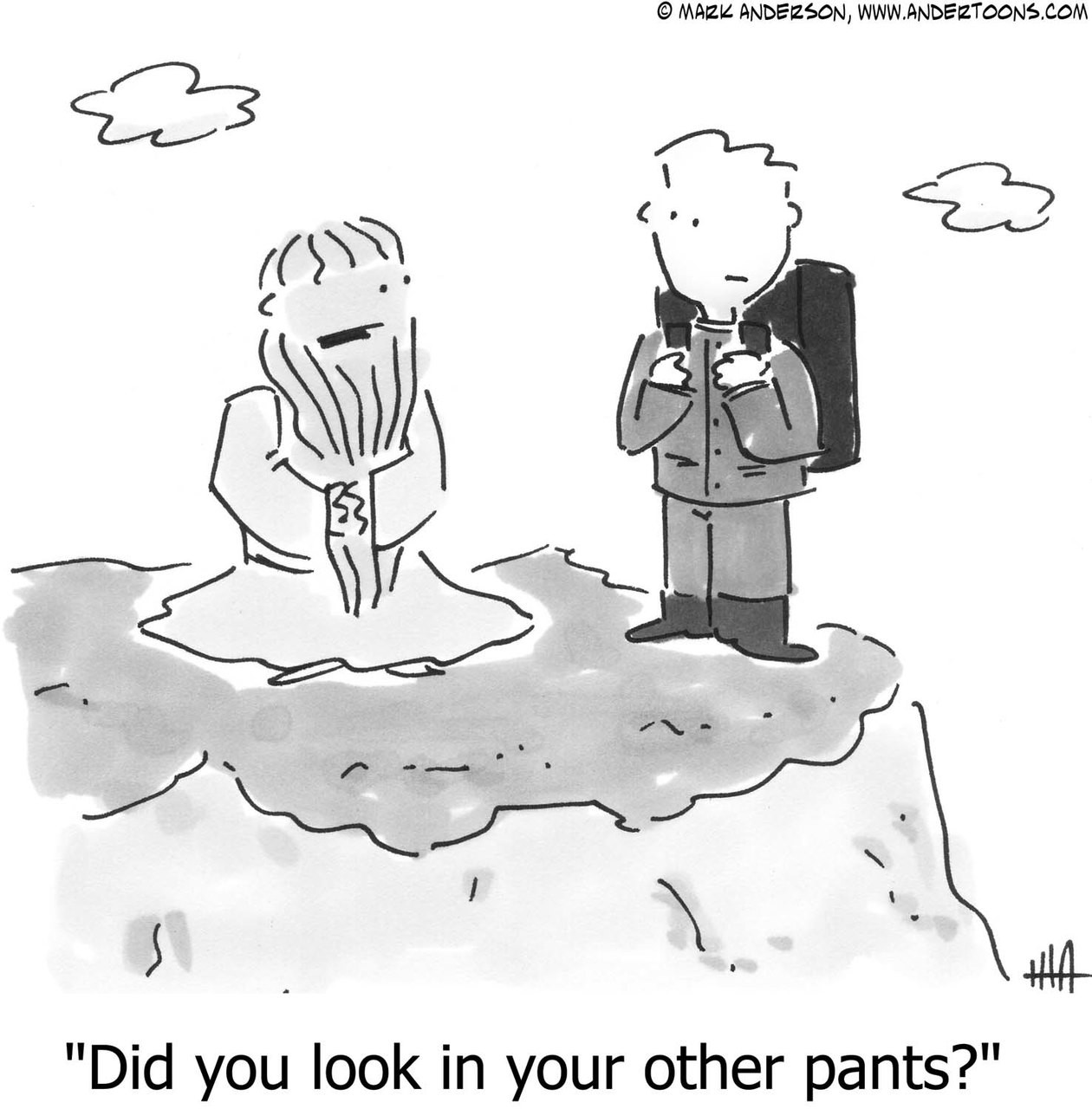 Wisdom Cartoon # 1304 - ANDERTOONS