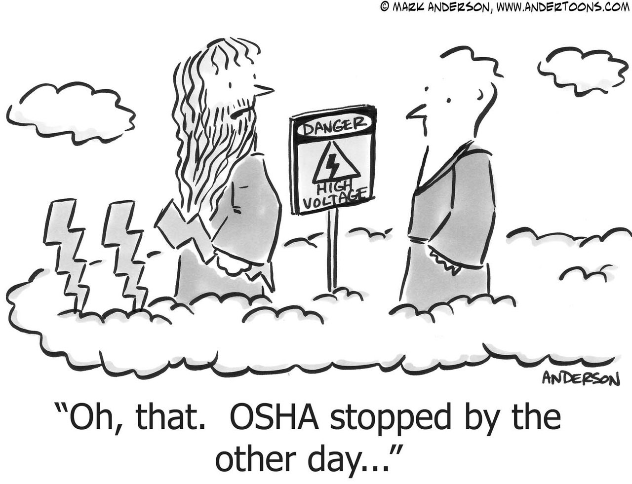 Safety Cartoon # 3506 - ANDERTOONS