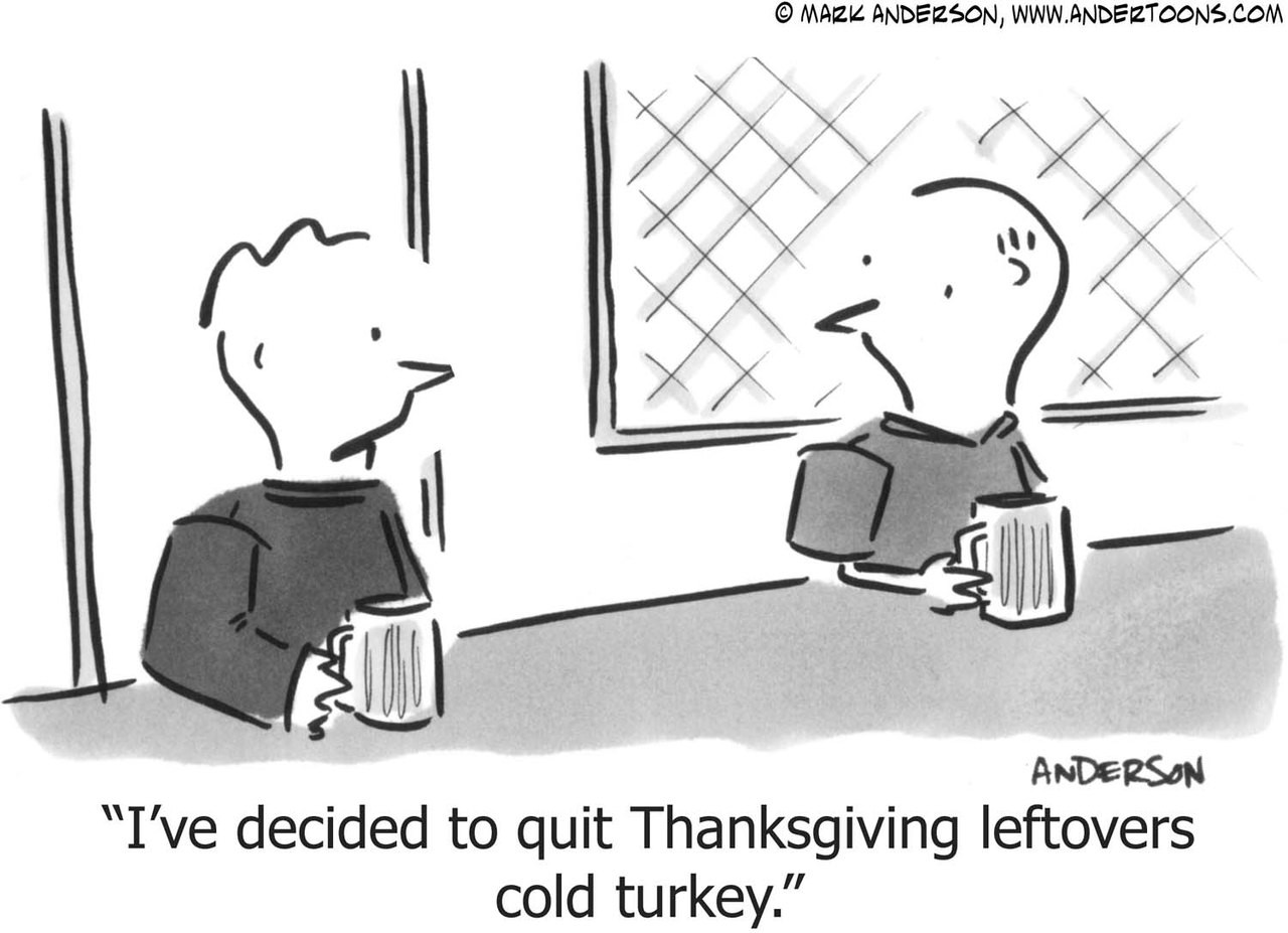 Thanksgiving Cartoon # 4145 - ANDERTOONS