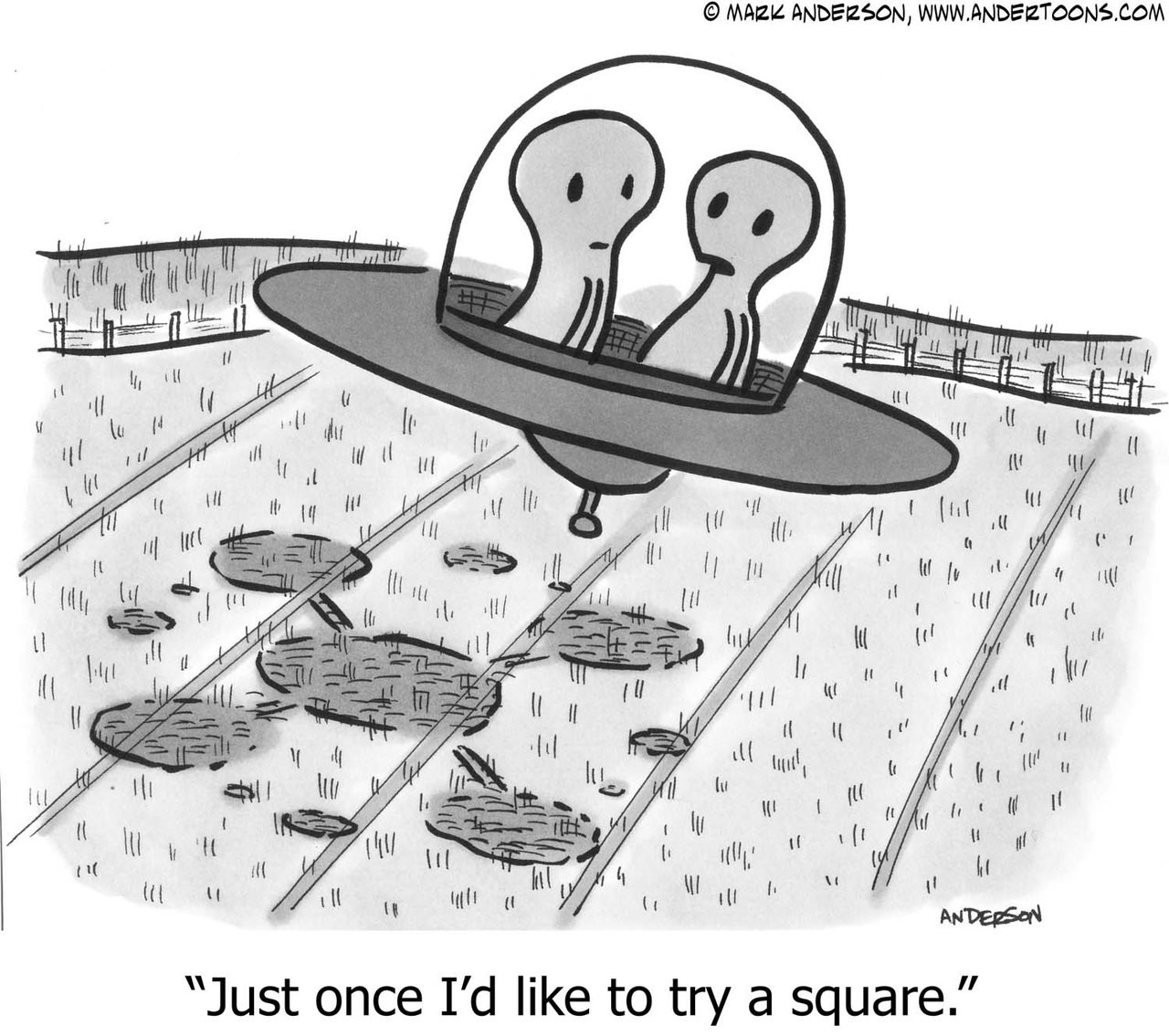 Alien Cartoon # 4406 - ANDERTOONS