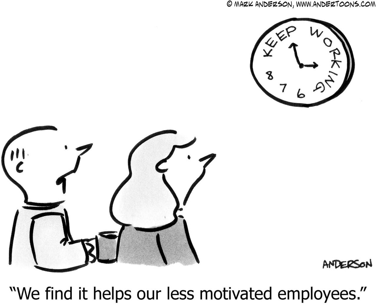 Employee Motivation Cartoon