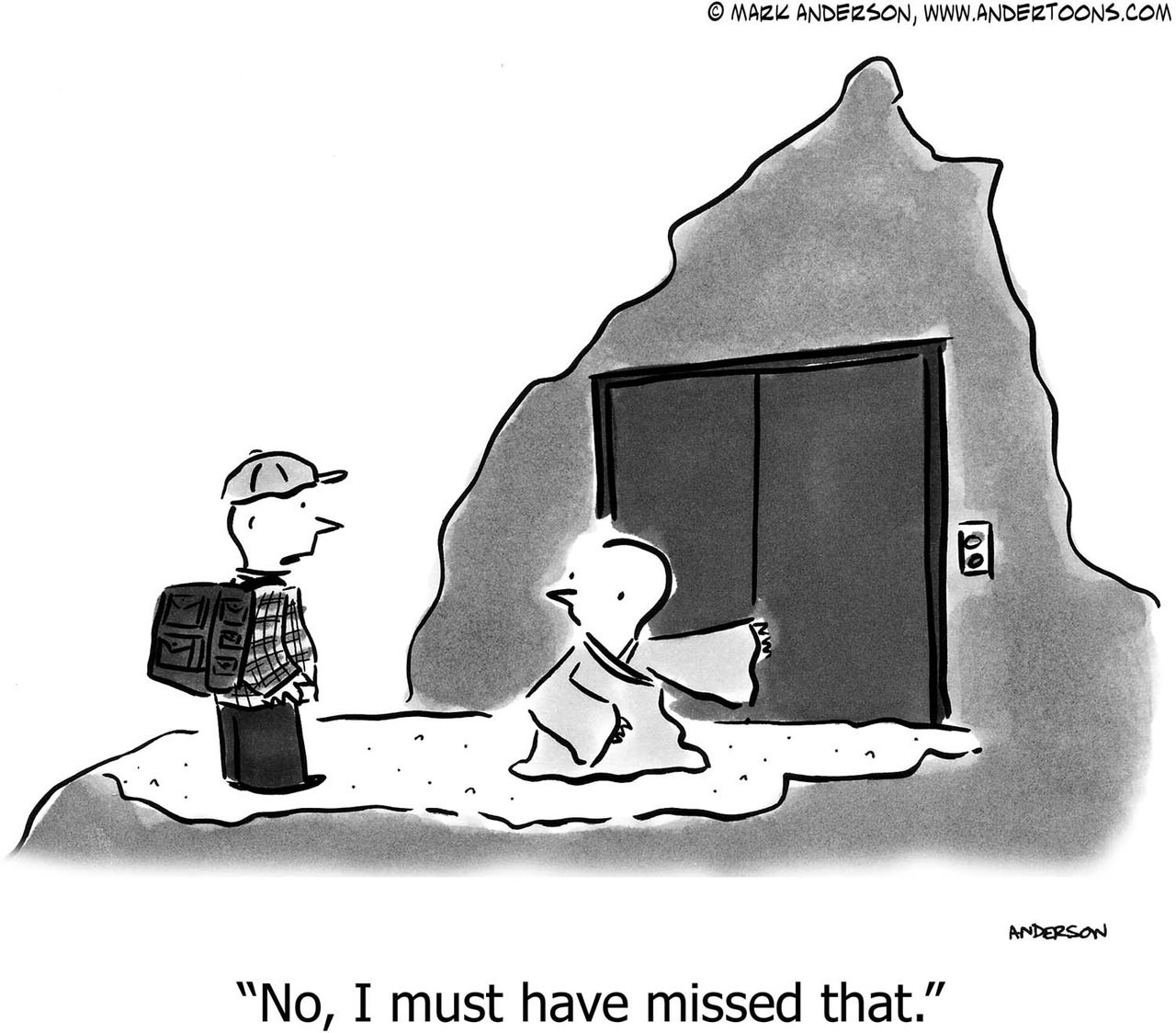 Wisdom Cartoon # 5521 - ANDERTOONS