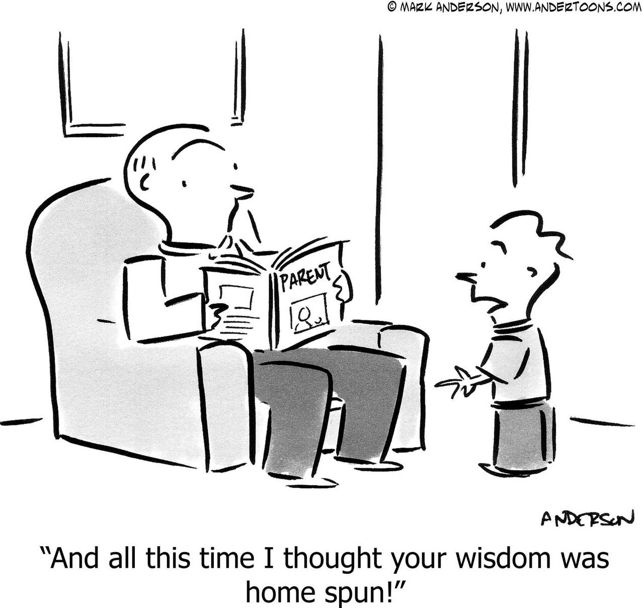 Wisdom Cartoon # 6028 - ANDERTOONS