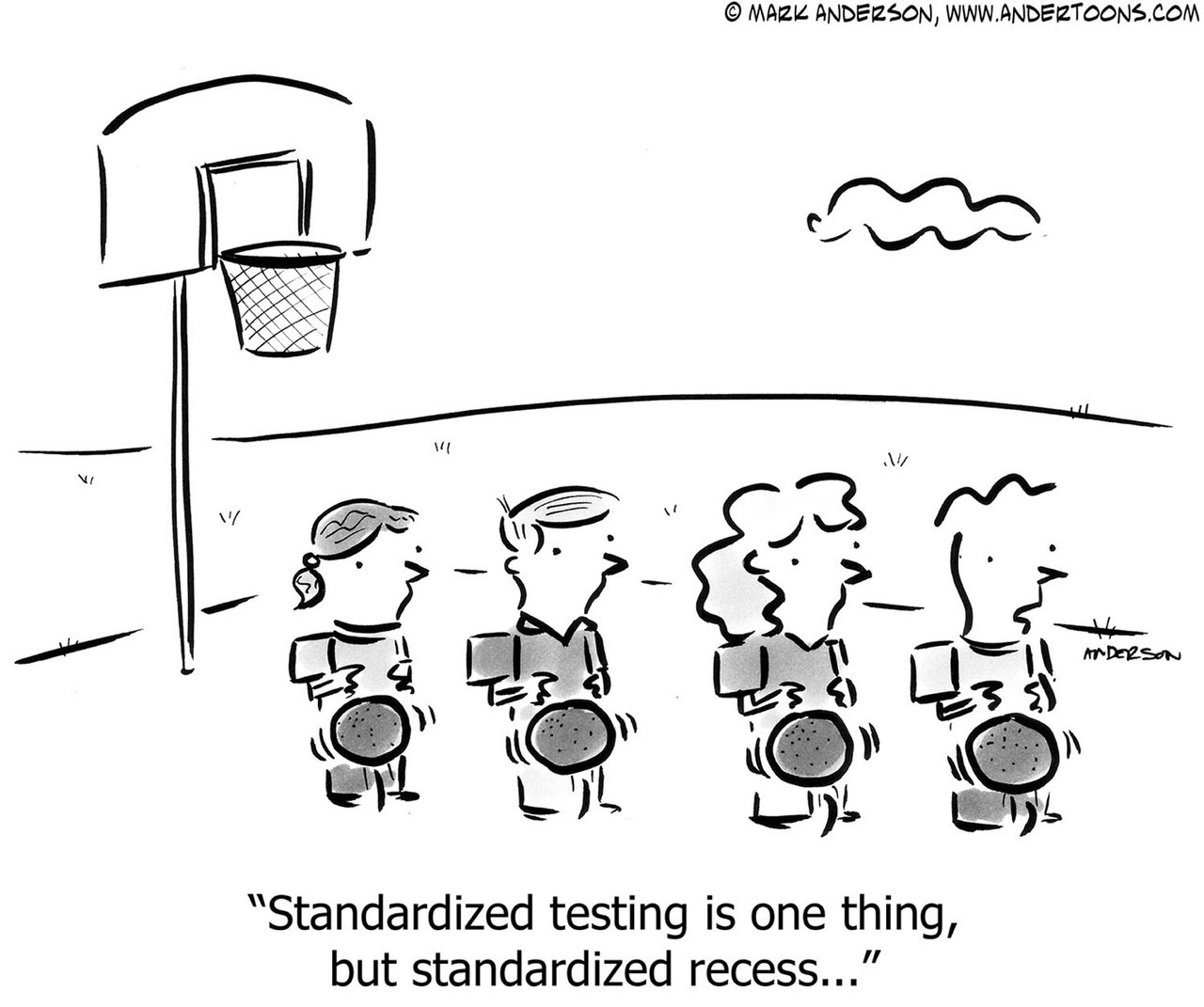Denver Post Cartoon Satirizing Standardized Tests Standardized