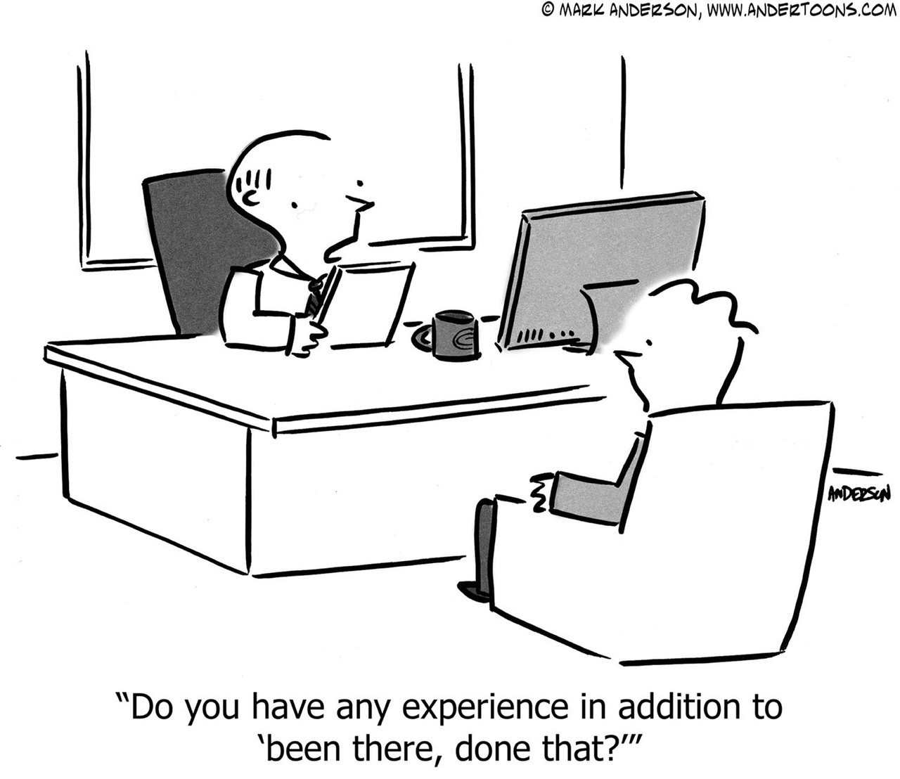 Interview Cartoon # 6542 - ANDERTOONS