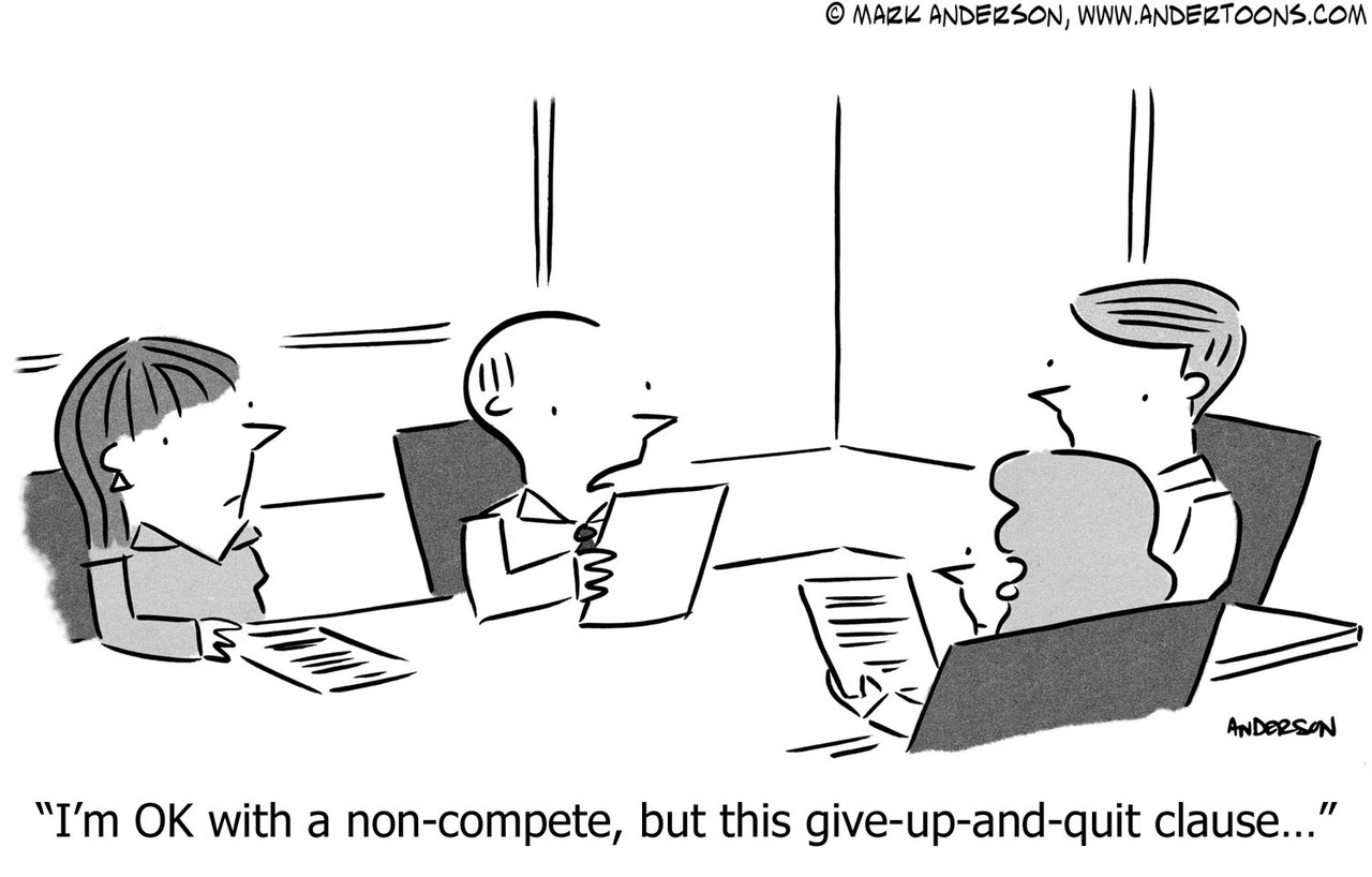 Contract Cartoon # 7093 - ANDERTOONS