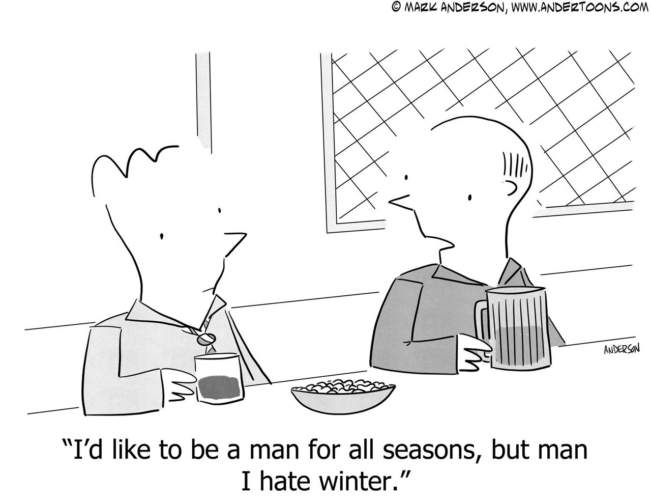 Winter Cartoon # 7147 - ANDERTOONS