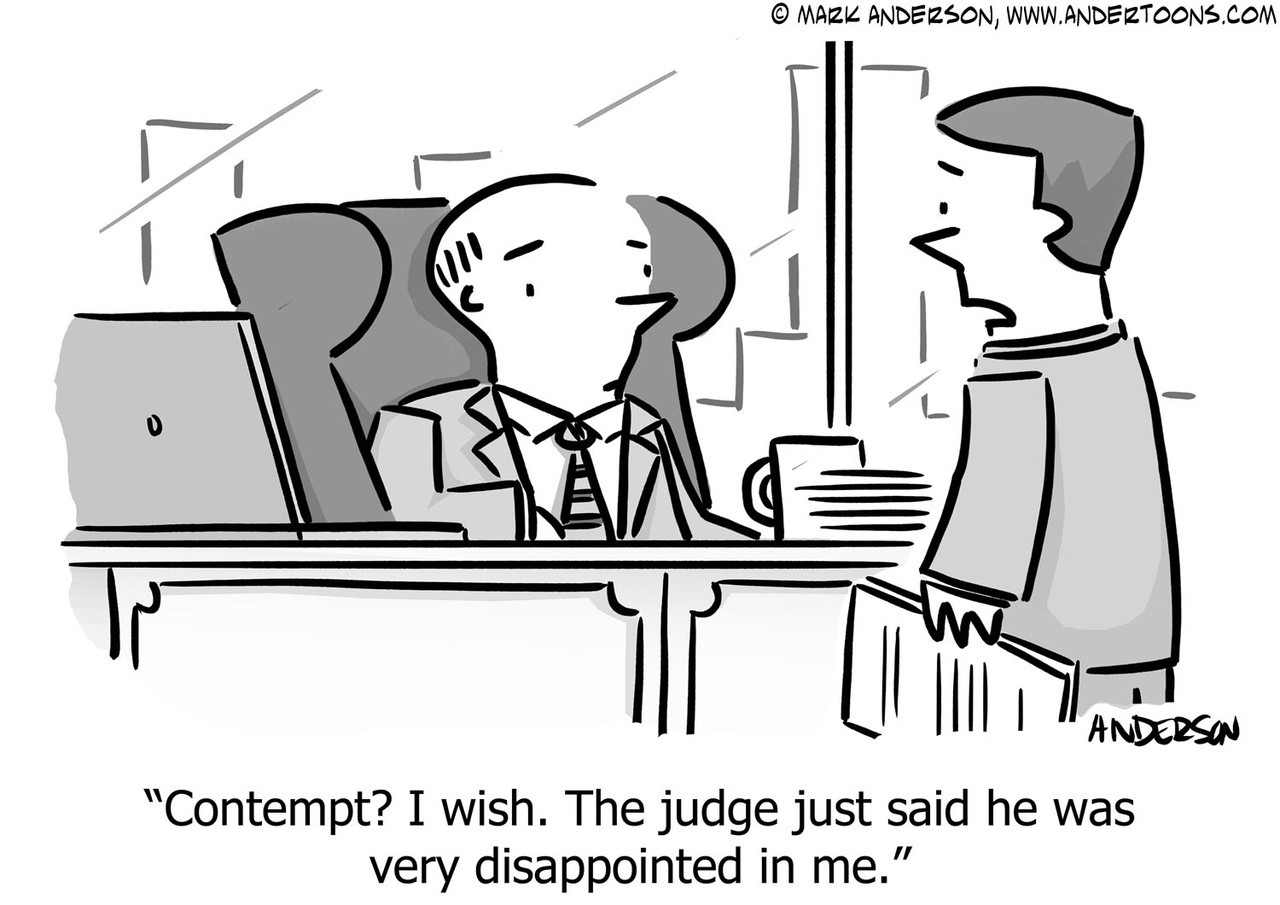 Contempt Cartoon # 7437 - ANDERTOONS