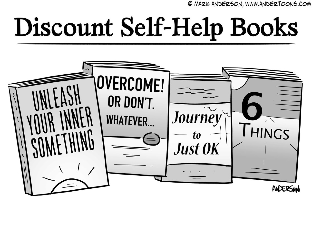 Self-Help Cartoon # 7466 - ANDERTOONS
