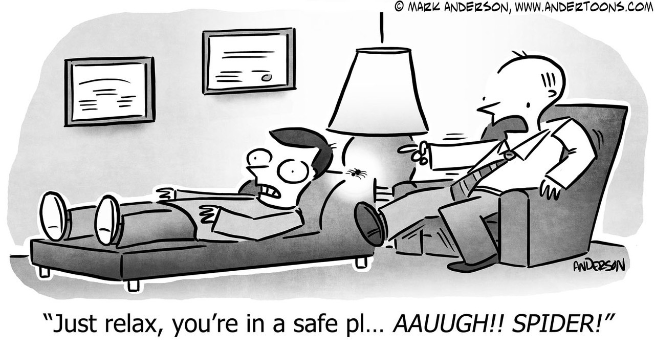 Spider Cartoon # 7719 - ANDERTOONS