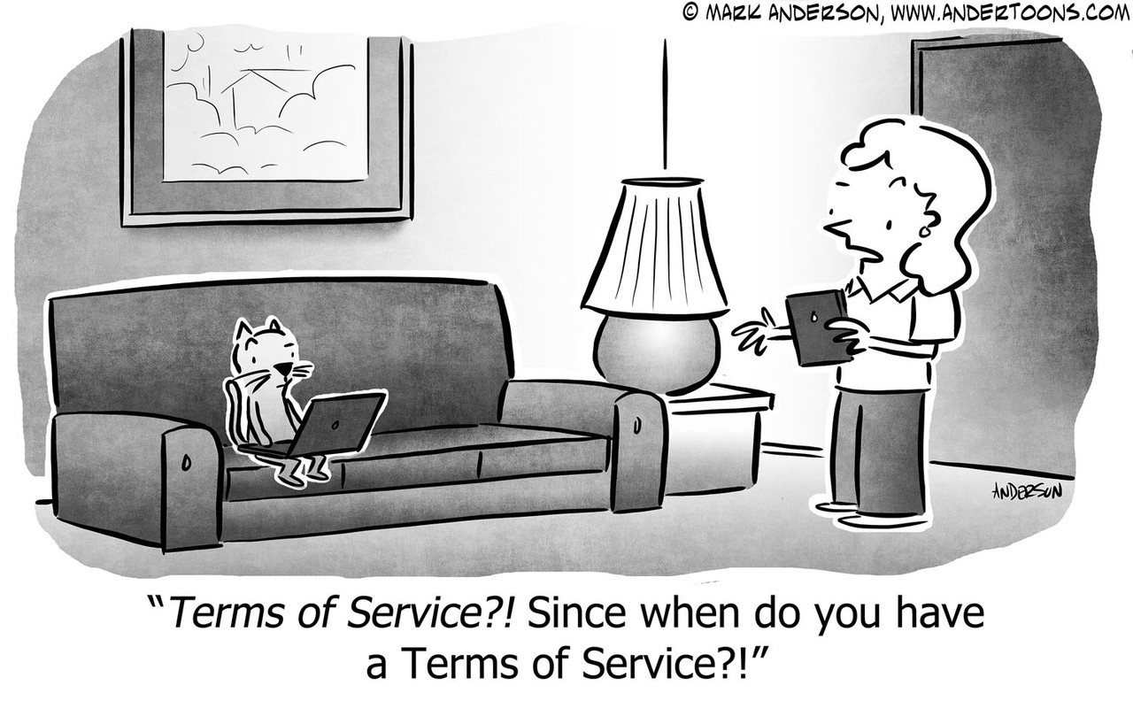 Terms Cartoon # 7758 - ANDERTOONS