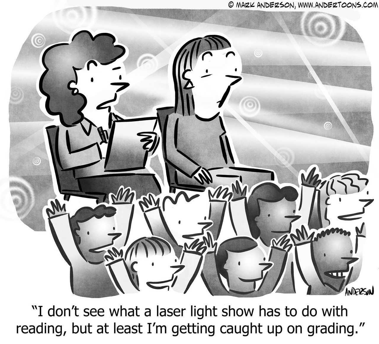 Distraction Cartoon # 7949 - ANDERTOONS