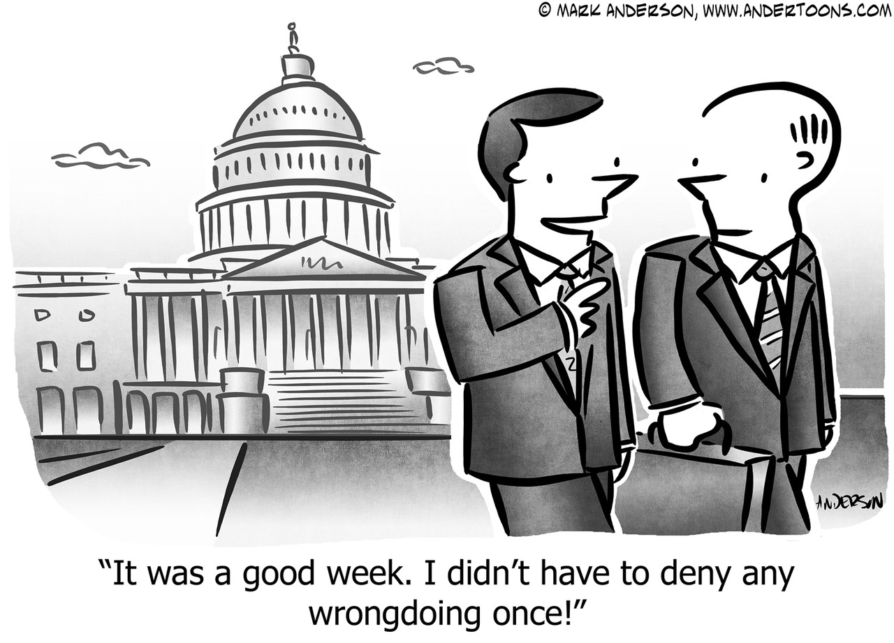 Denial Cartoon # 8200 - ANDERTOONS