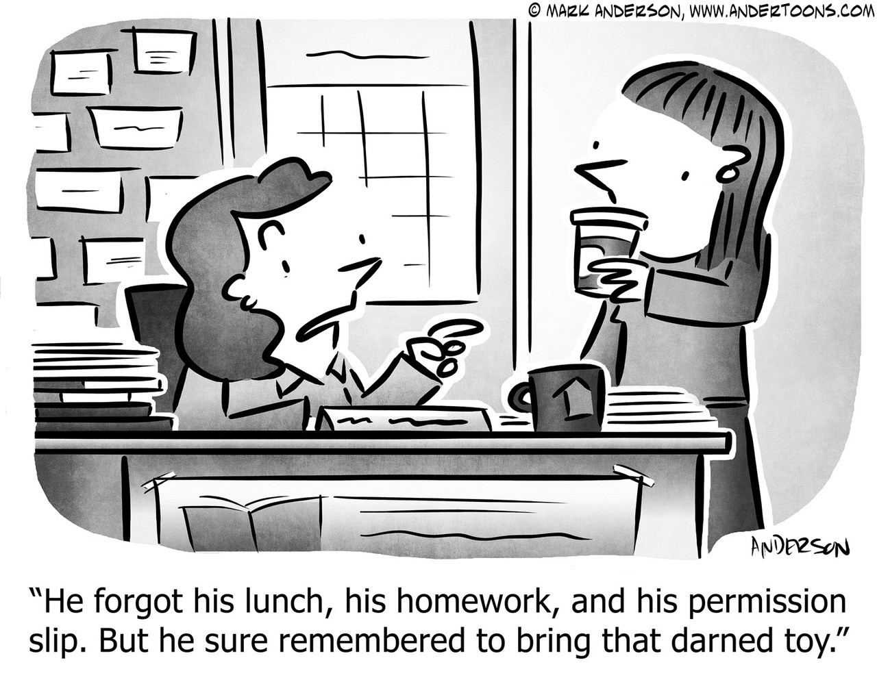 Memory Cartoon # 8221 - ANDERTOONS