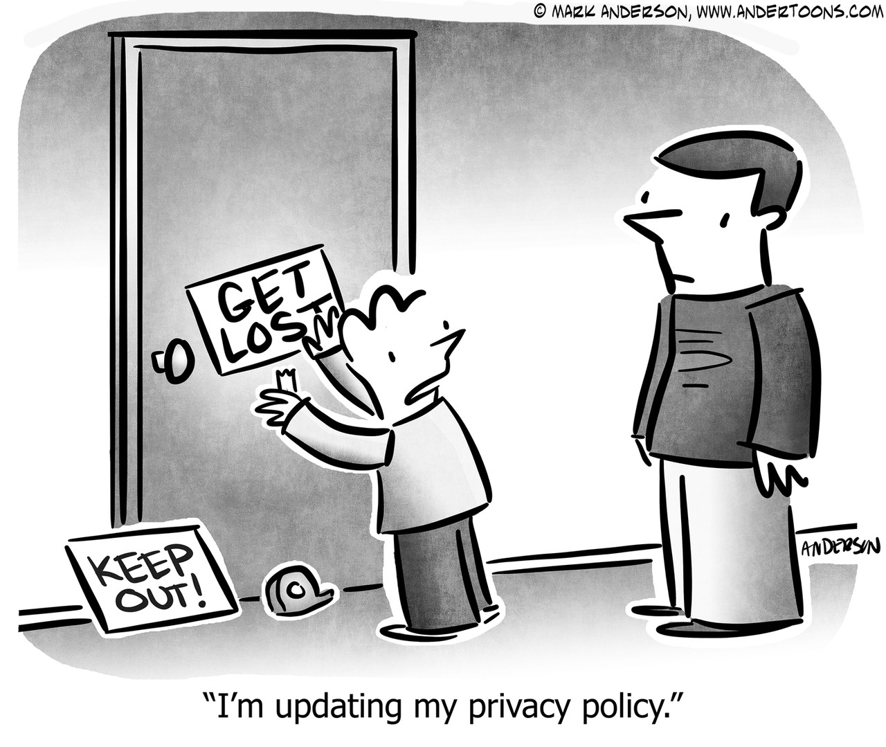 Privacy Cartoon # 8266 - ANDERTOONS