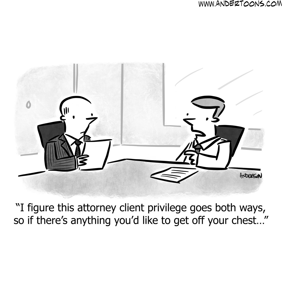 Lawyer Cartoon #8594 - ANDERTOONS