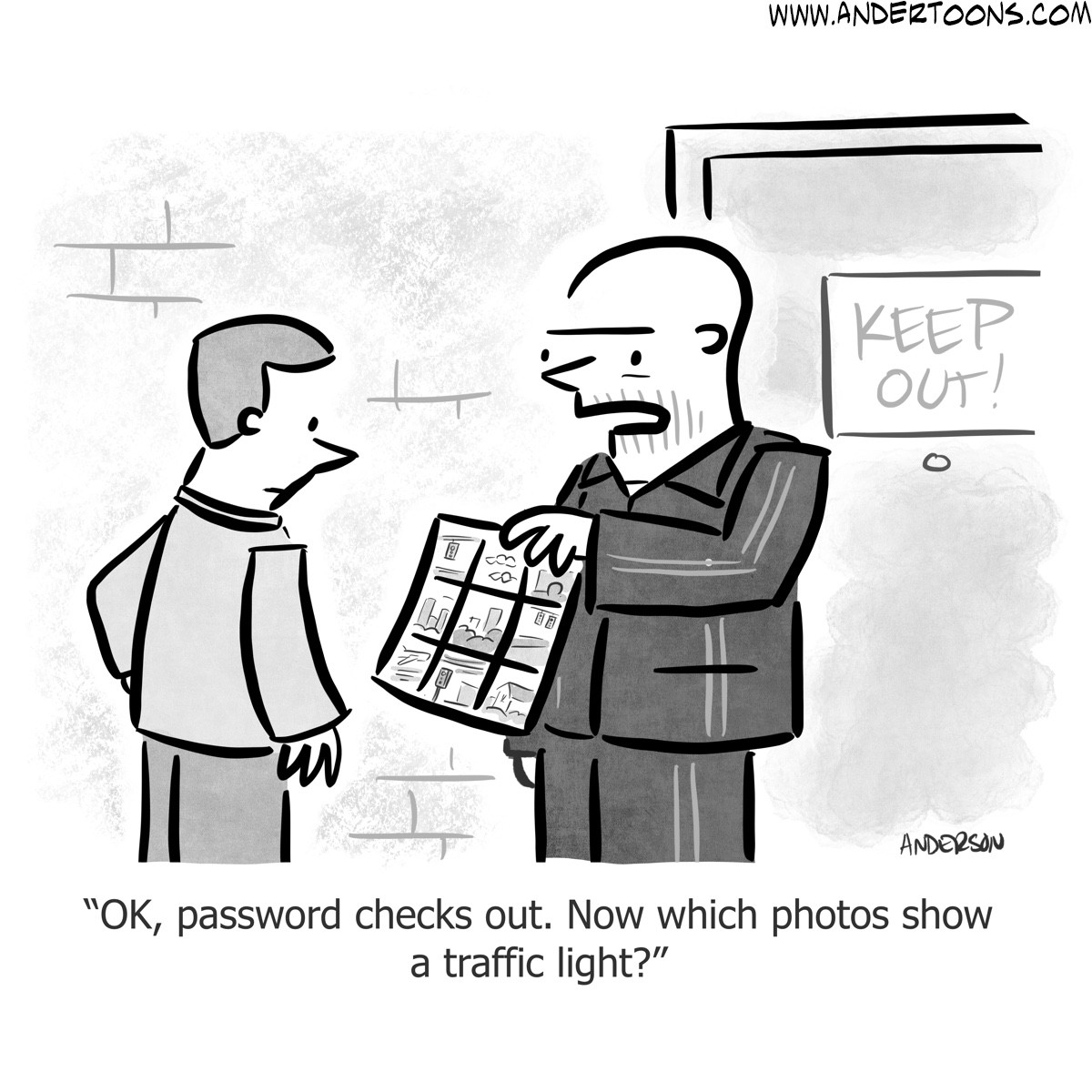 Security Cartoon #8854 - ANDERTOONS