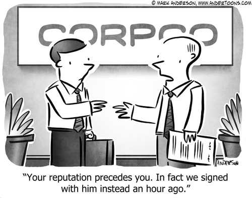 Reputation Cartoon # 7902 - ANDERTOONS