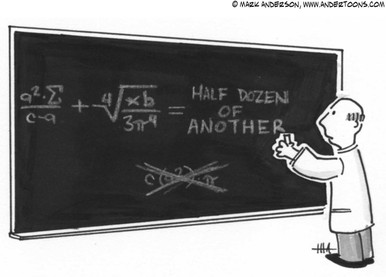 Math Cartoon # 102 - ANDERTOONS