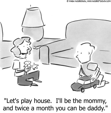 Divorce Cartoon # 2809 - ANDERTOONS