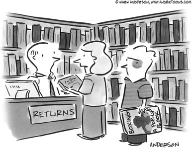 Book Cartoon # 4012 - ANDERTOONS