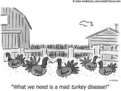 Turkey Cartoon # 4204 - ANDERTOONS