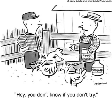 Chicken Cartoon # 4724 - ANDERTOONS